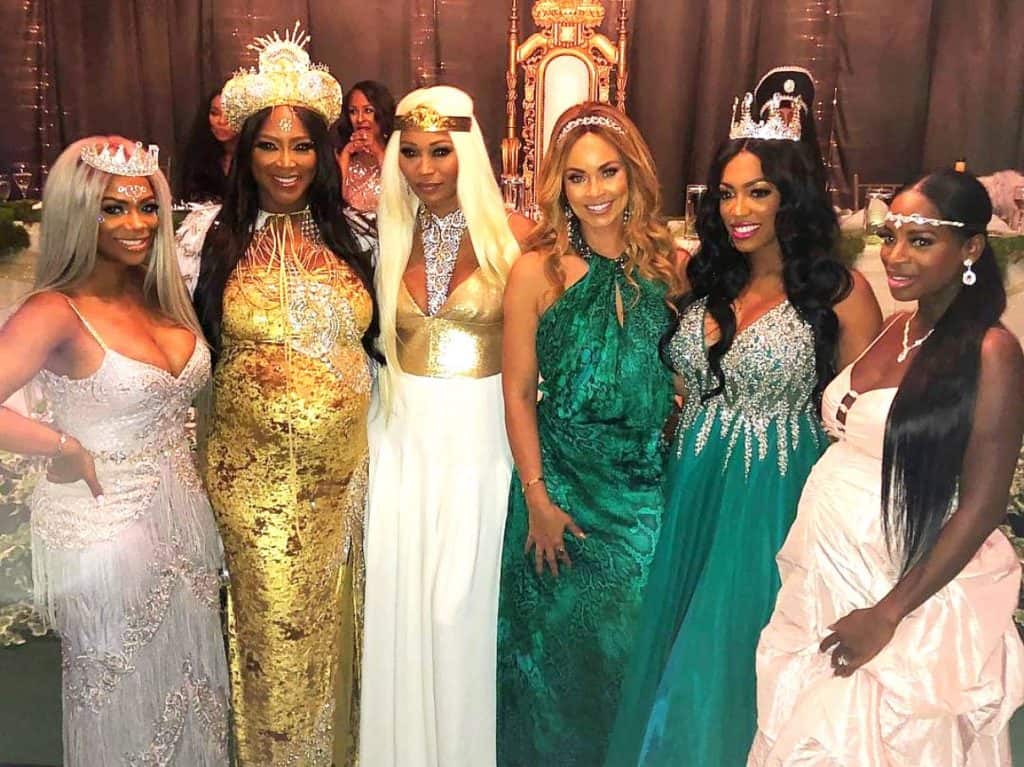PHOTOS: Kenya Moore Celebrates Baby Shower with RHOA Cast