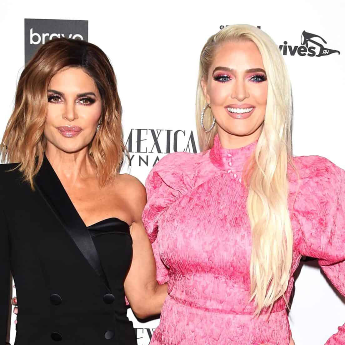 Kyle Richards Shades Erika and Lisa Rinna's Friendship, Insists She Was ...