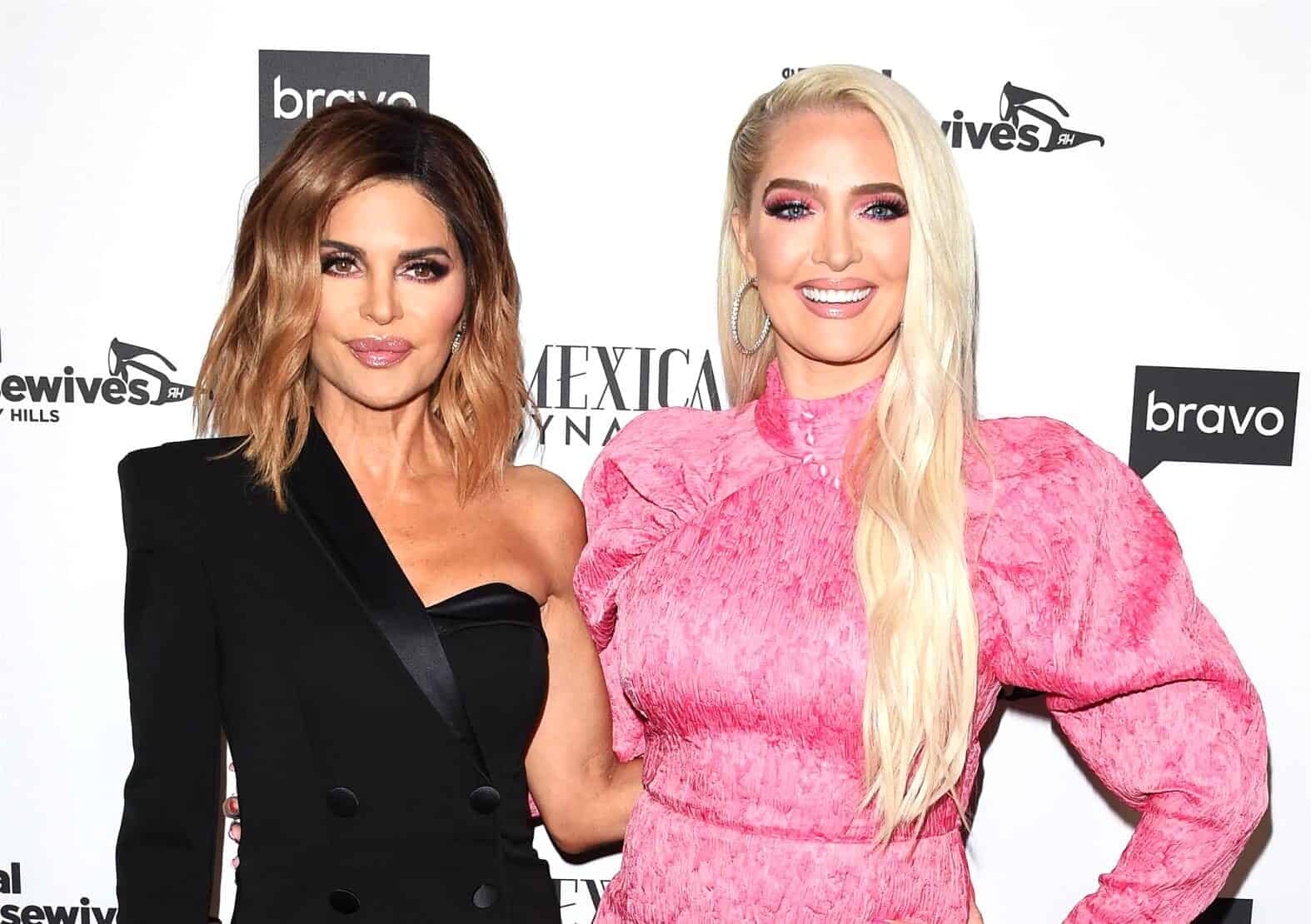 RHOBH's Lisa Rinna & Erika Jayne React to Firing Rumors After Removing Show From Instagram Bios
