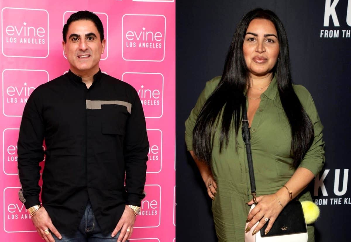 Shahs of Sunset's Reza Farahan Leaks Text Messages from MJ Javid