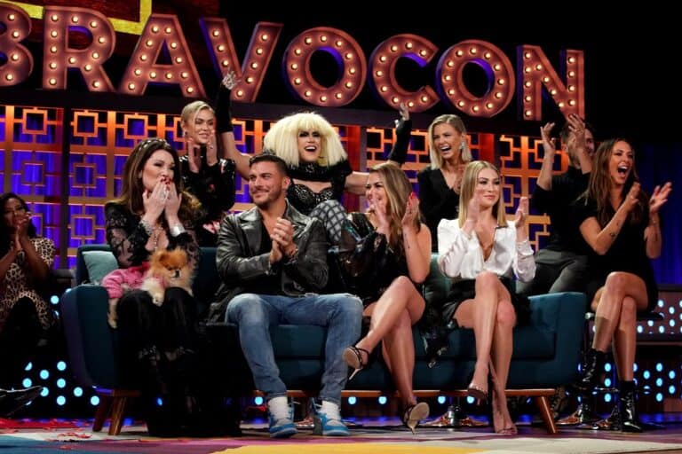 Lisa Vanderpump Avoids RHOBH Costars at WWHL BravoCon, See PICS