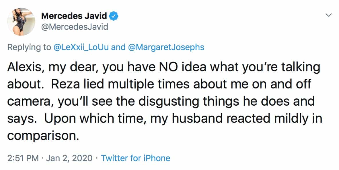 Shahs of Sunset's MJ Accuses Reza of Lying as Reza Slams Tommy