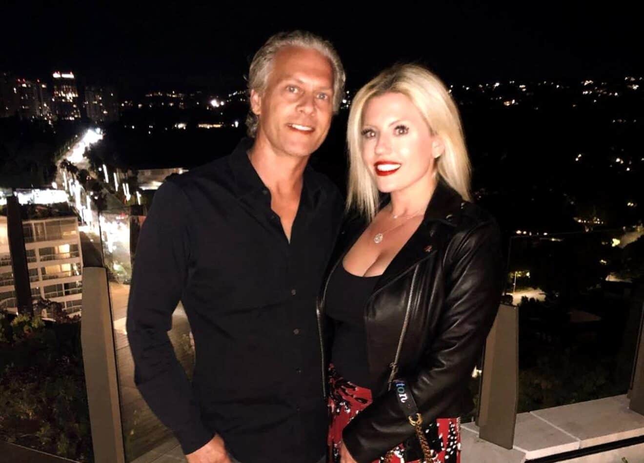 David Beador's Fiancee Lesley Shares Baby Bump Photo, Reveals Wedding ...
