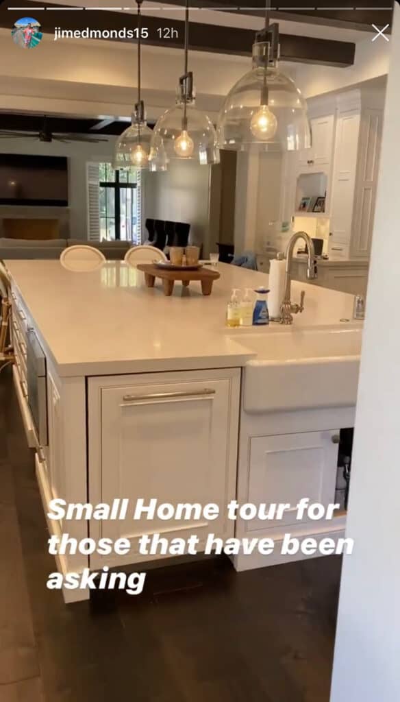 PHOTOS: Jim Edmonds Gives Tour of His Mansion, Responds to Meghan