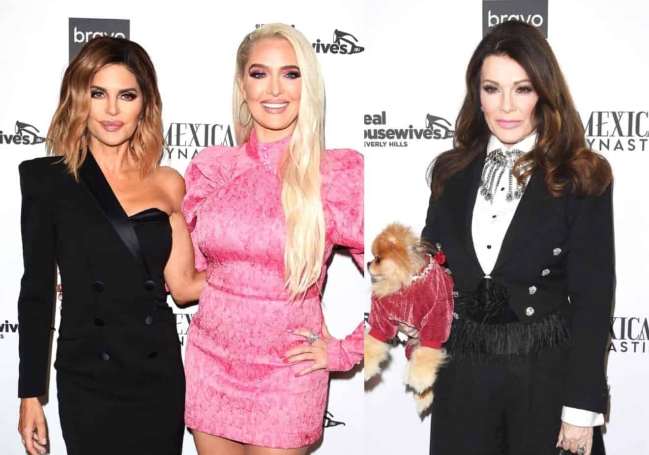 Lisa Rinna and Erika Jayne Throw Shade at Vanderpump Ahead of RHOBH Premiere