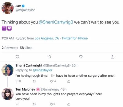 Brittany Cartwright Asks for Prayers as Mom Remains in ICU, Jax on the ...