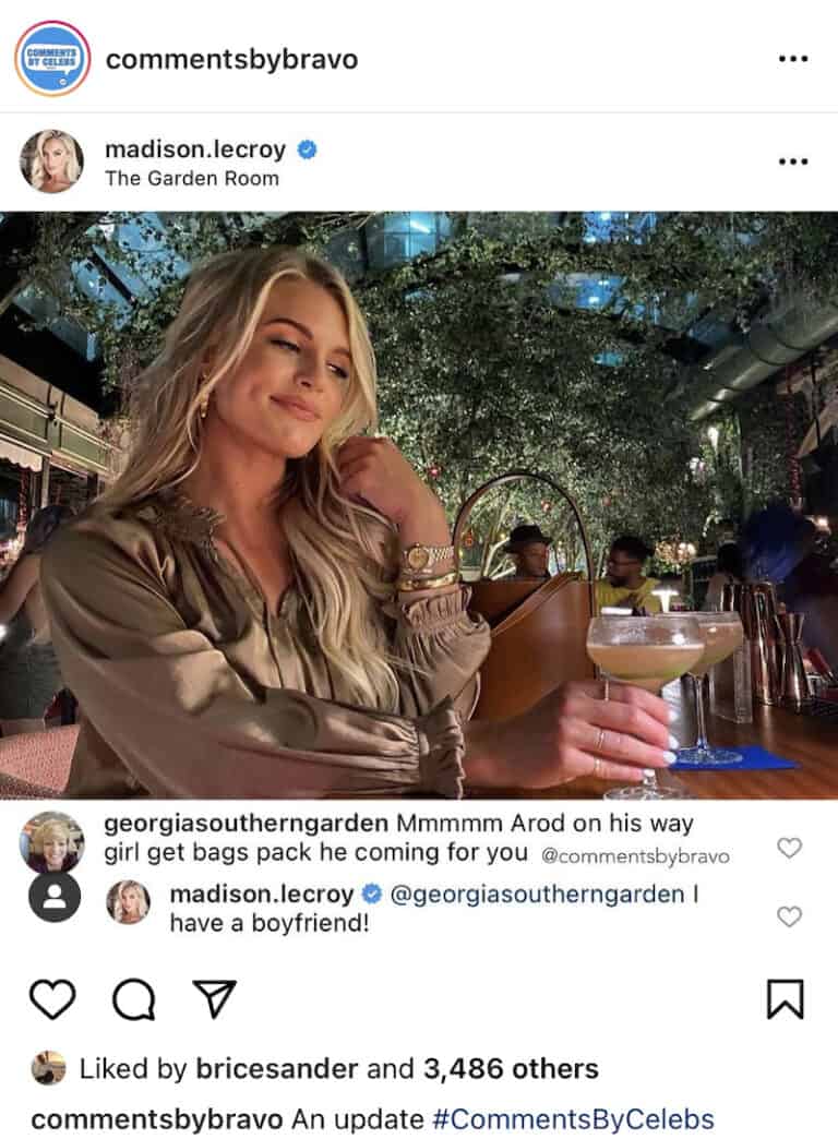 Southern Charm’s Madison LeCroy Confirms Relationship Status After Fan ...