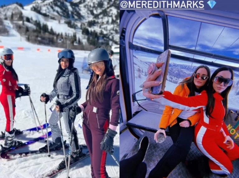 PHOTOS: Is Angie Katsanevas Joining RHOSLC? Seen With Cast