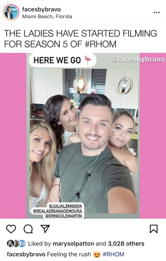 PHOTOS: 'RHOM' Cast Begins Filming, Did Larsa Pippen Return?