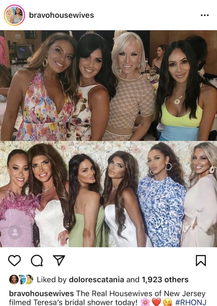 PICS Teresa Giudice Celebrates Bridal Shower With RHONJ Cast