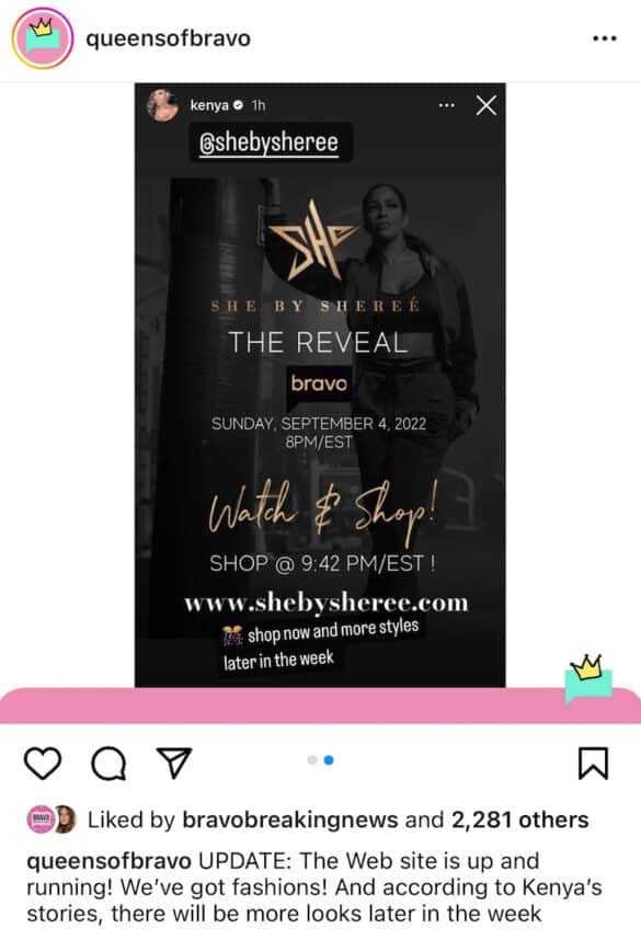 Sheree Whitfield Addresses She by Sheree Website “Crashing"