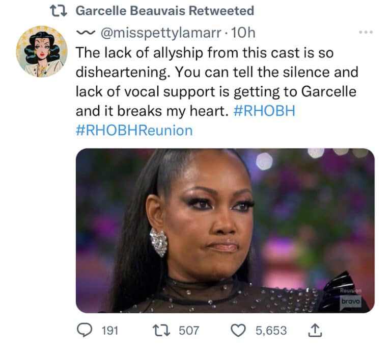 Garcelle Beauvais Slams RHOBH Cast's 'Lack of Allyship'