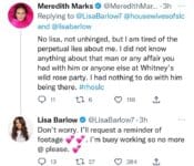 RHOSLC: Meredith Marks & Lisa Barlow Feud Over Affair Setup