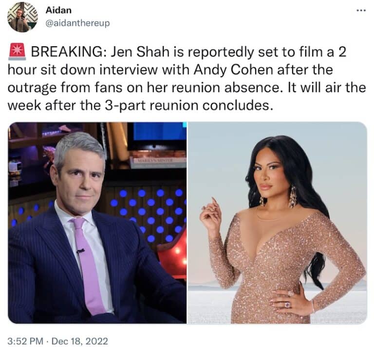 RHOSLC Jen Shah Requests 3-Yr Sentence, Interview With Andy?