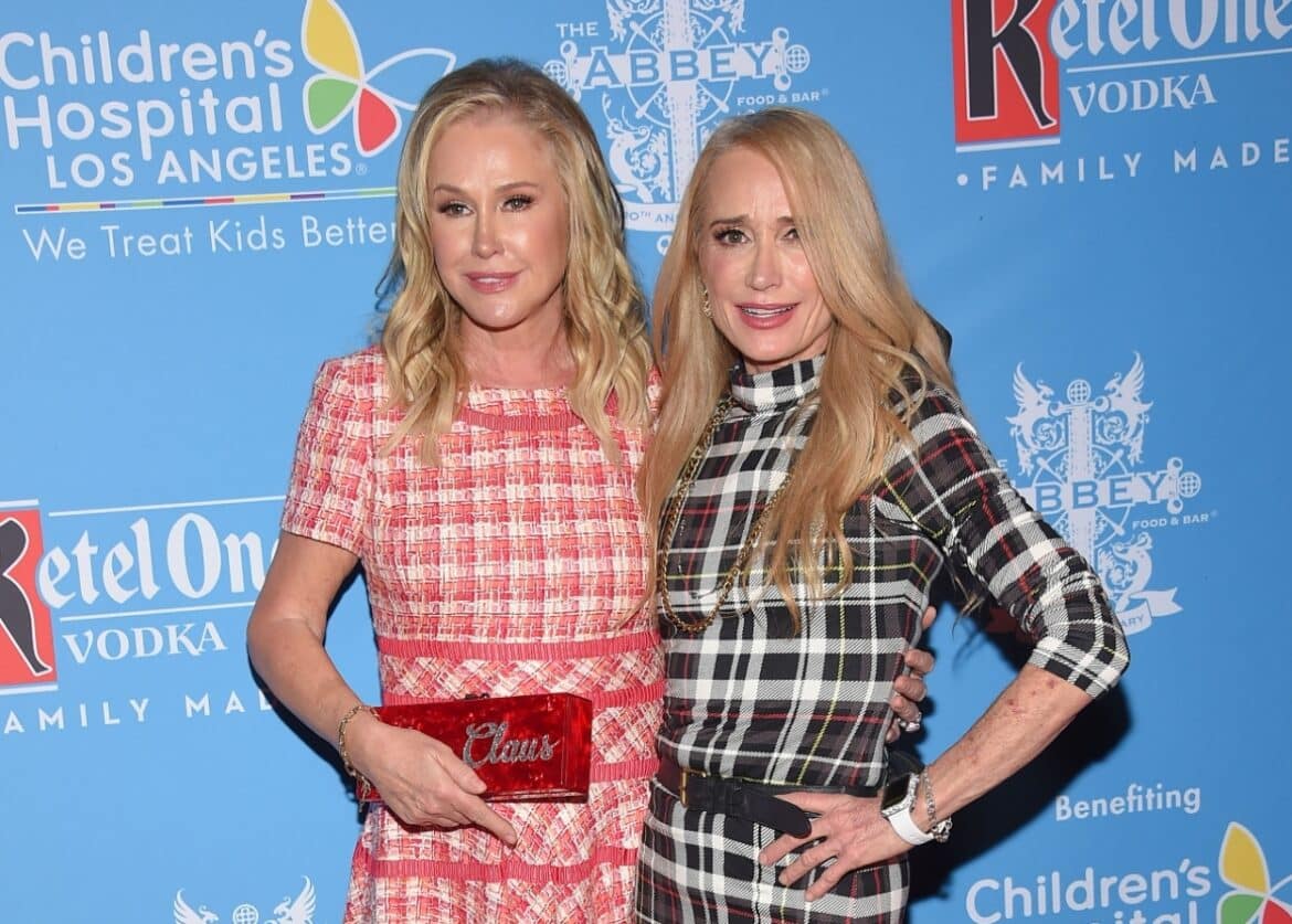 PHOTOS: Kim Richards Attends Kathy Hilton's Christmas Party