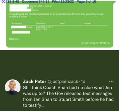 'RHOSLC' Jen Shah Hints at Coach Shah's Knowledge of Scheme?