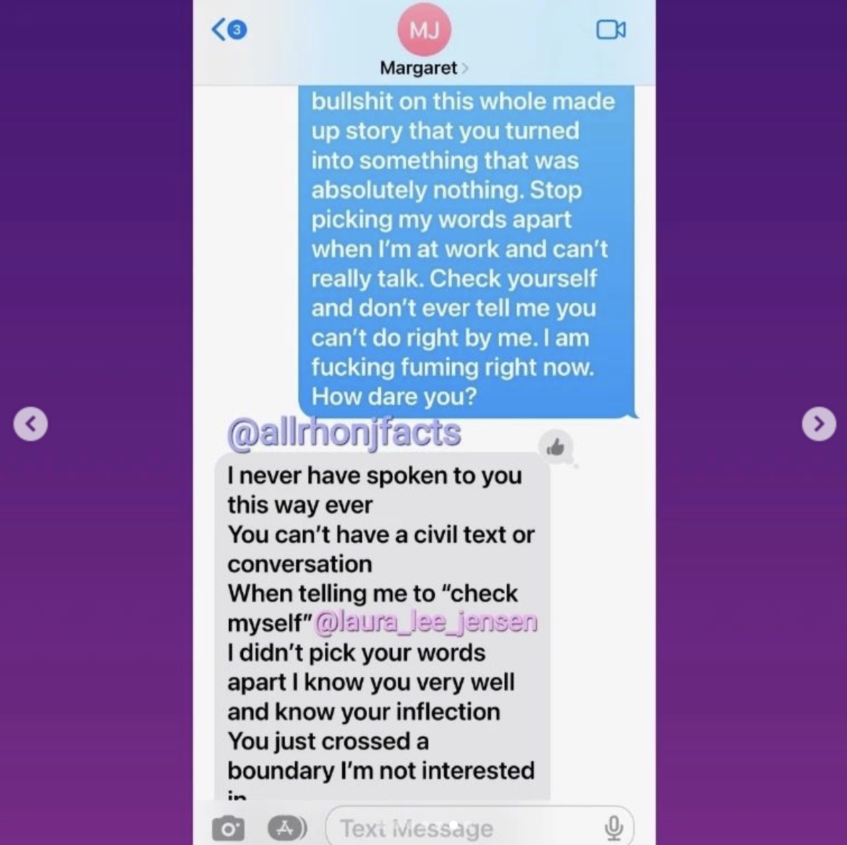 RHONJ's Margaret Josephs’ Ex-BFF Leaks Text About Friendship