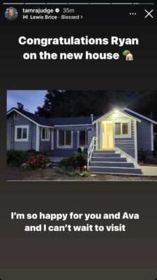 'RHOC' Tamra Judge Shares Photo of Son Ryan Vieth's New Home