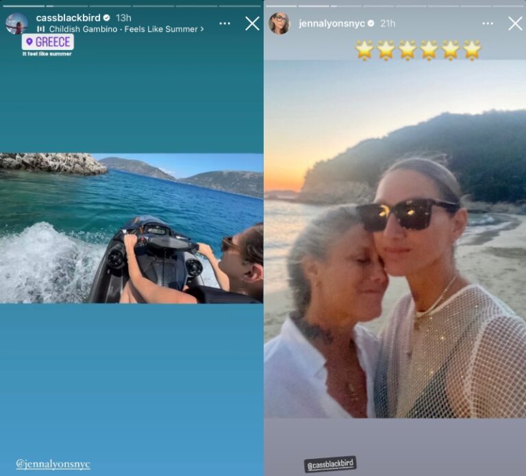 PHOTOS: Jenna Lyons Goes IG Official With Girlfriend Cass Bird!