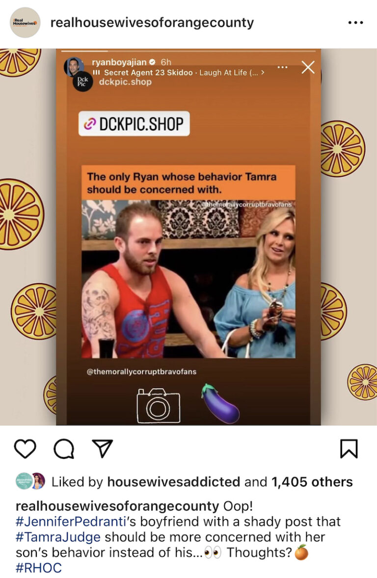 RHOC: Ryan Boyajian Takes Aim at Tamra's Son Ryan Amid Feud