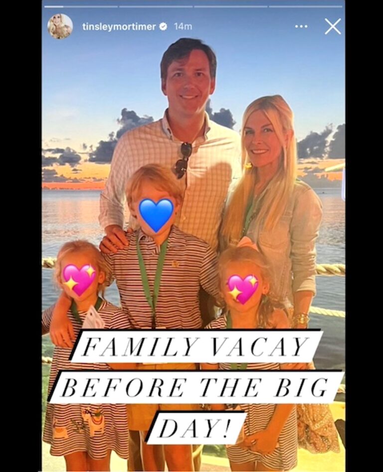 PHOTO: Tinsley Mortimer’s Fiance is Identified as Robert Bovard