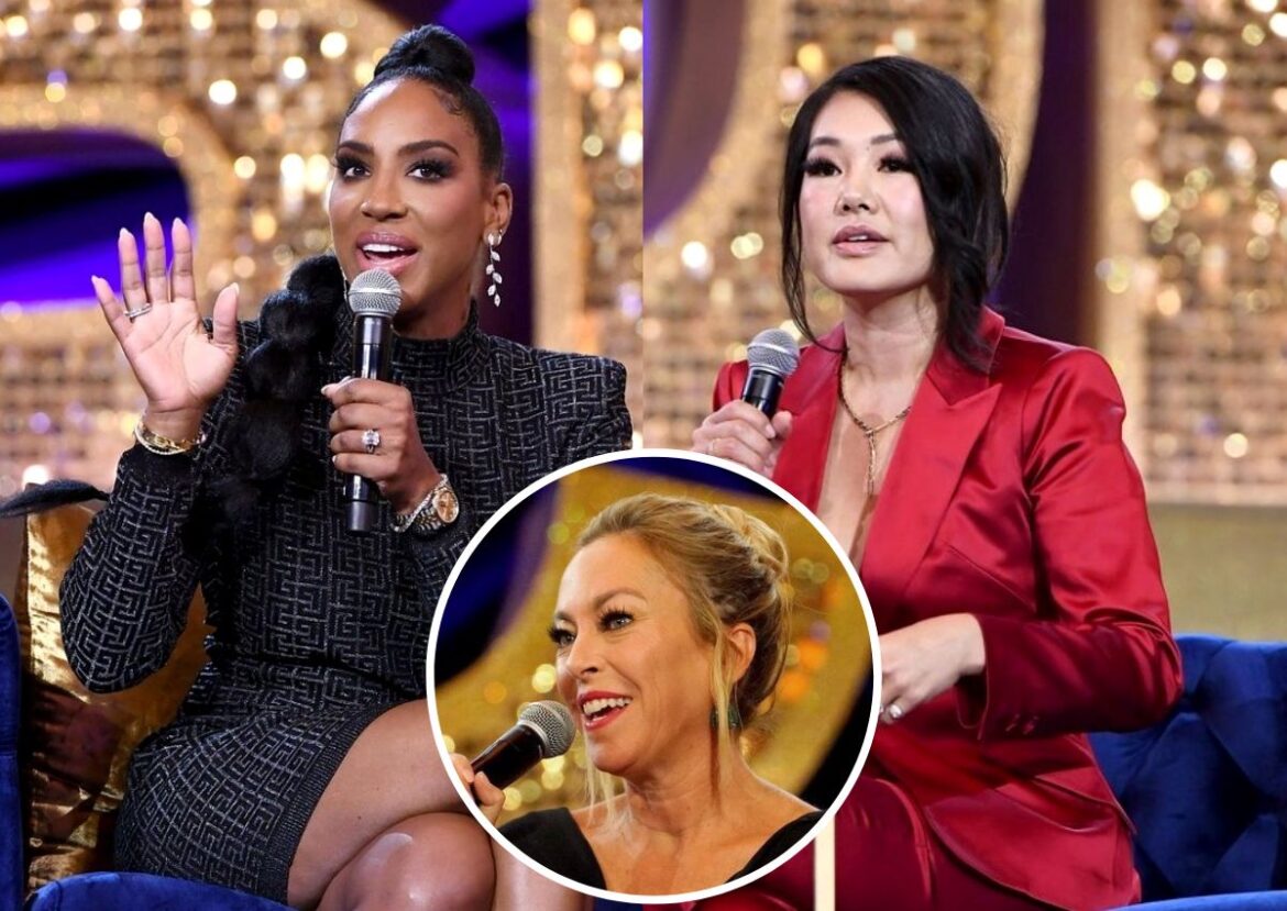 RHOBH Newbie Annemarie Wiley Shades Crystal and Sutton