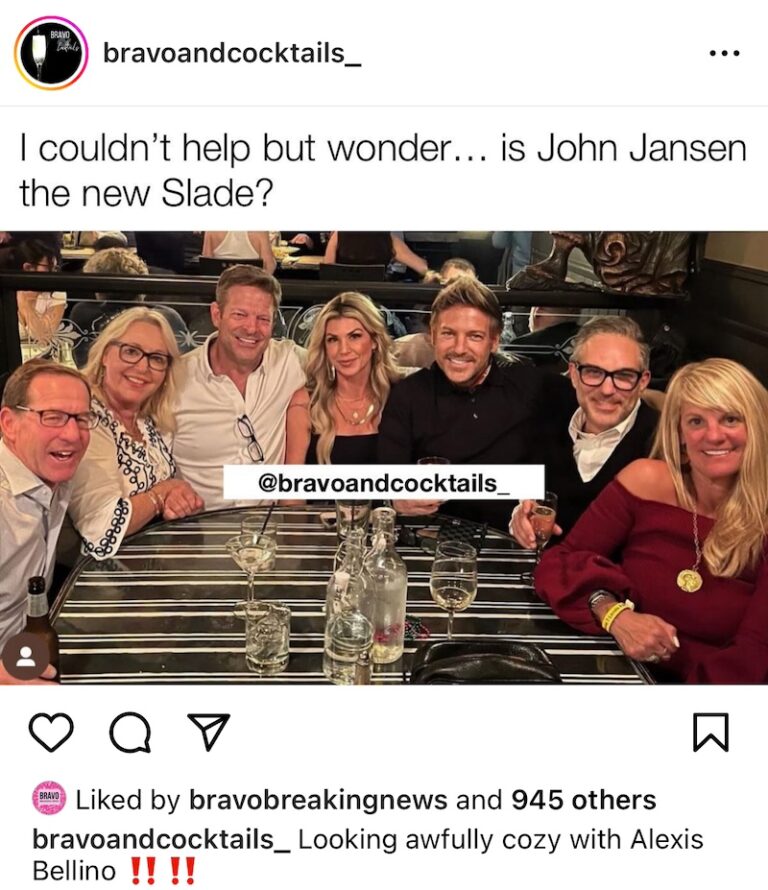 PHOTO: RHOC's John Janssen is Spotted Looking "Cozy" With Alexis ...