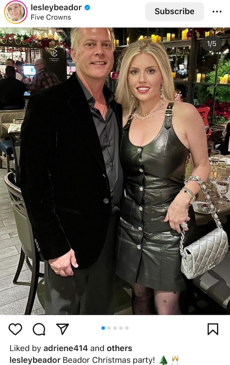 RHOC: David Beador's Wife Lesley Reacts to Alexis & John Photo