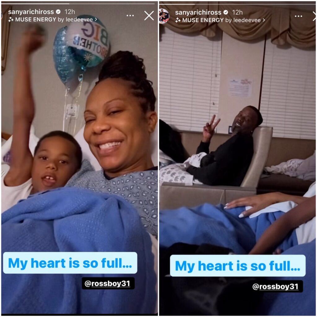 PHOTO: RHOA Star Sanya Richards-Ross Welcomes 2nd Child
