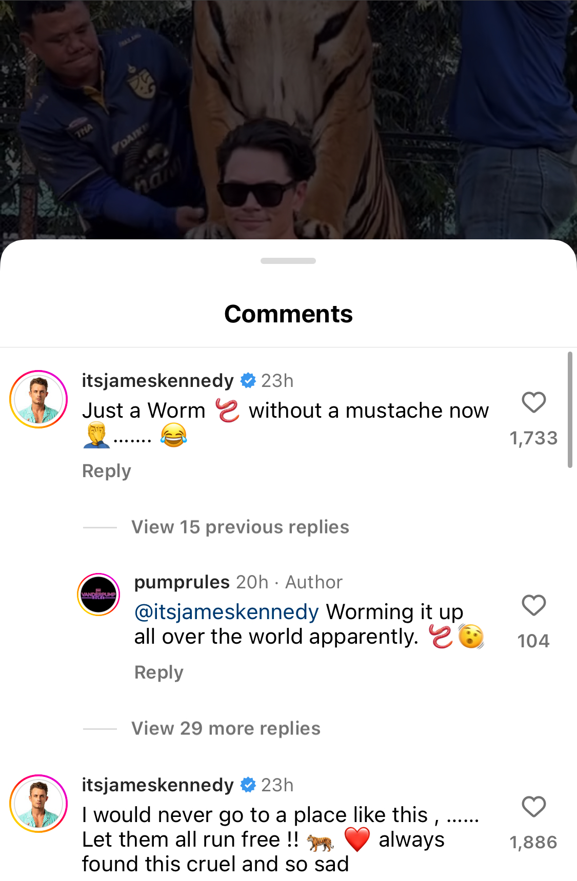 Lala Kent & James Slam Sandoval Over Video With Captive Tiger