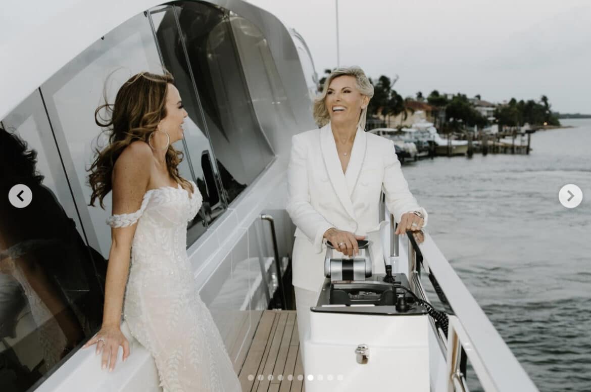 Below Deck Med: Captain Sandy Yawn Marries Fiancé Leah Shafer