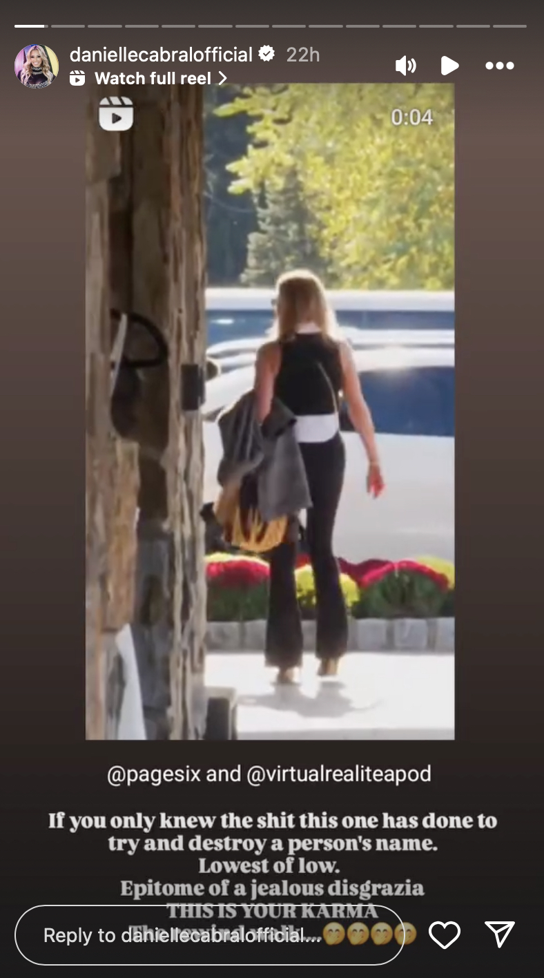 Danielle Cabral Hints Jackie Tried to “Destroy a Person’s Name”