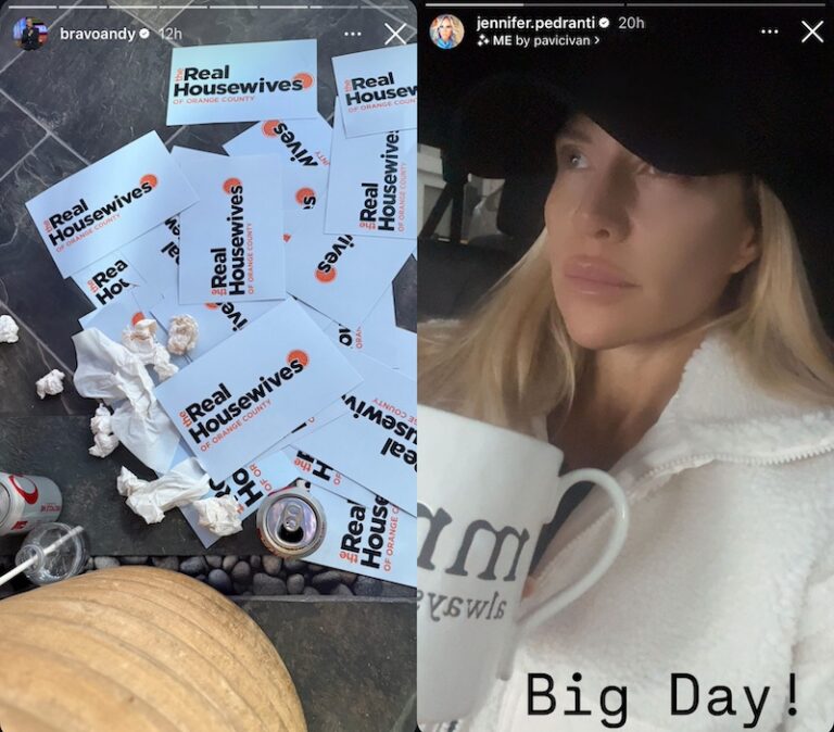 PHOTOS: RHOC Cast Films Reunion as Andy Cohen Shares Pic