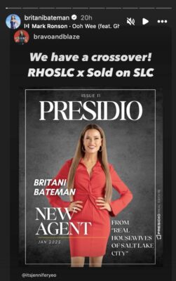 Britani Bateman Shares a Major Career Update Following RHOSLC