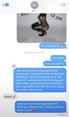 Singer Brooke Candy Leaks Text With Erika Jayne & Slams Her