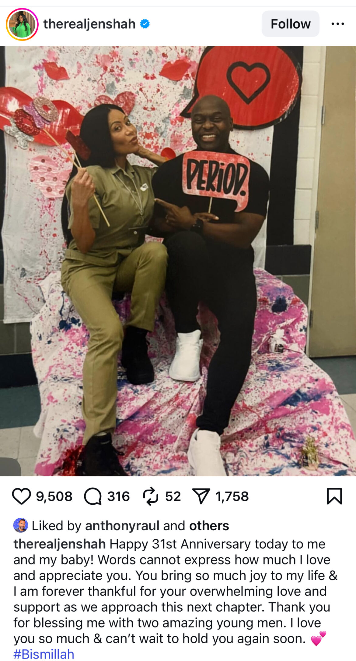 PHOTO: RHOSLC Star Jen Shah Shares New Prison Photo With Husband ...