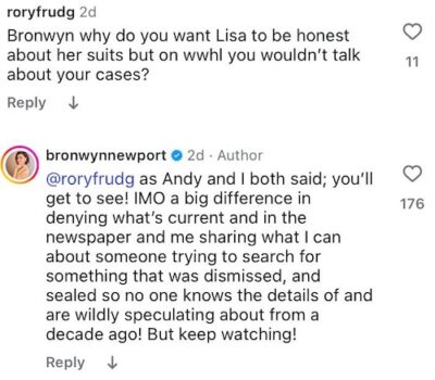 Bronwyn Newport on Why She Hasn't Addressed Reports of Past Criminal ...