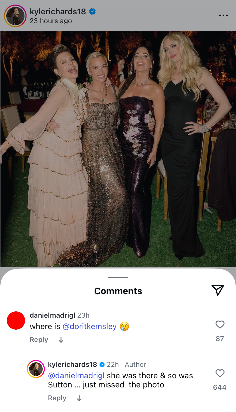 RHOBH’s Kyle Richards Explains Dorit Kemsley’s Absence in ‘Fox Force ...