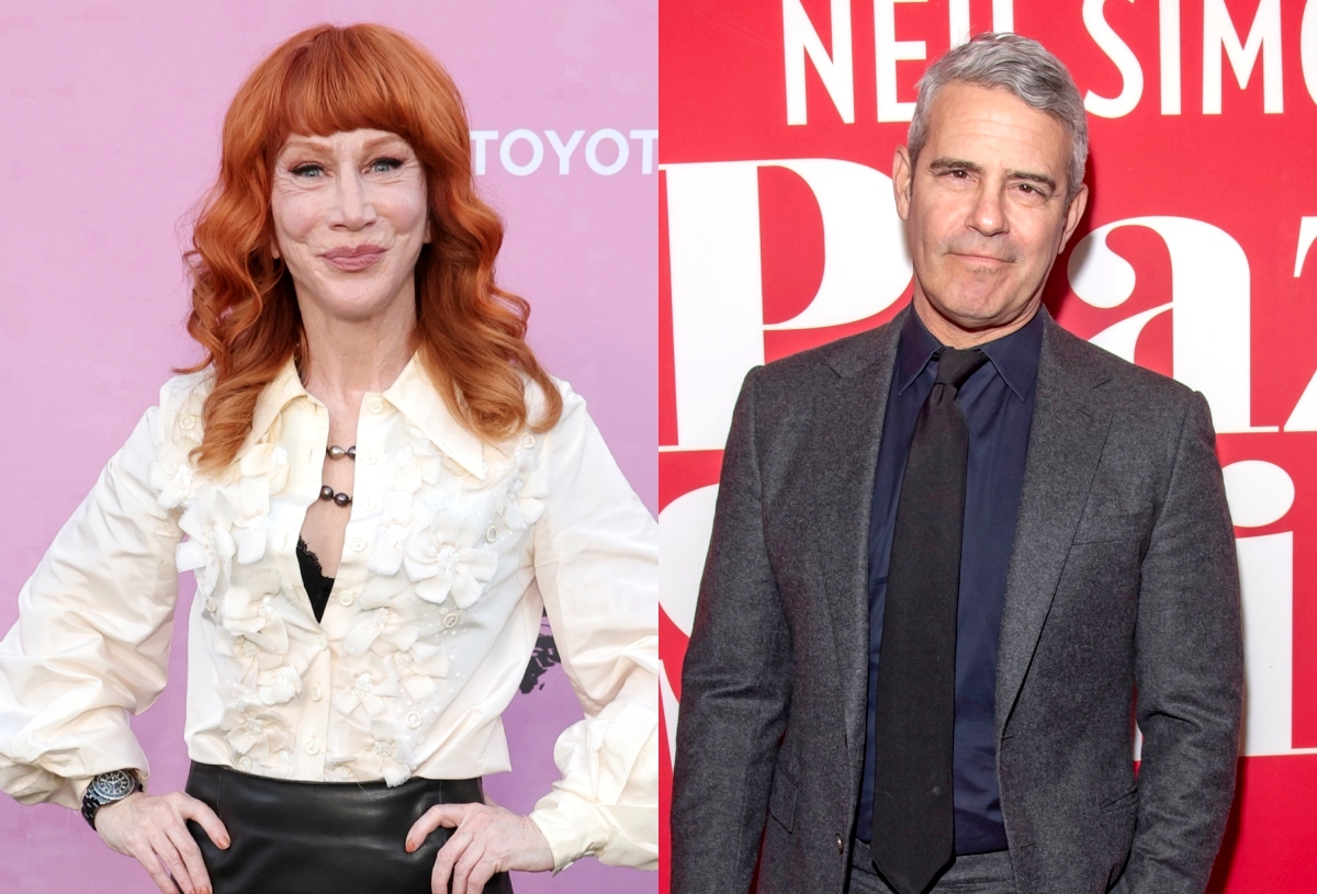 Comedian Kathy Griffin Discusses Feud With Andy Cohen: "He Was a ...