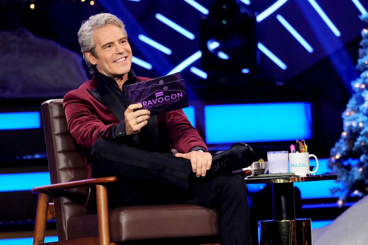 PHOTO: Andy Cohen Debuts New Teeth at RHOSLC Season 6 Reunion
