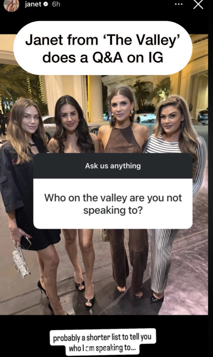 Janet Caperna Reveals Which The Valley Cast Members She Speaks to