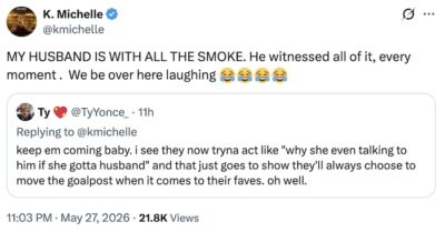 K. Michelle Leaks Audio From Ex Nosh Amid Porsha Drama