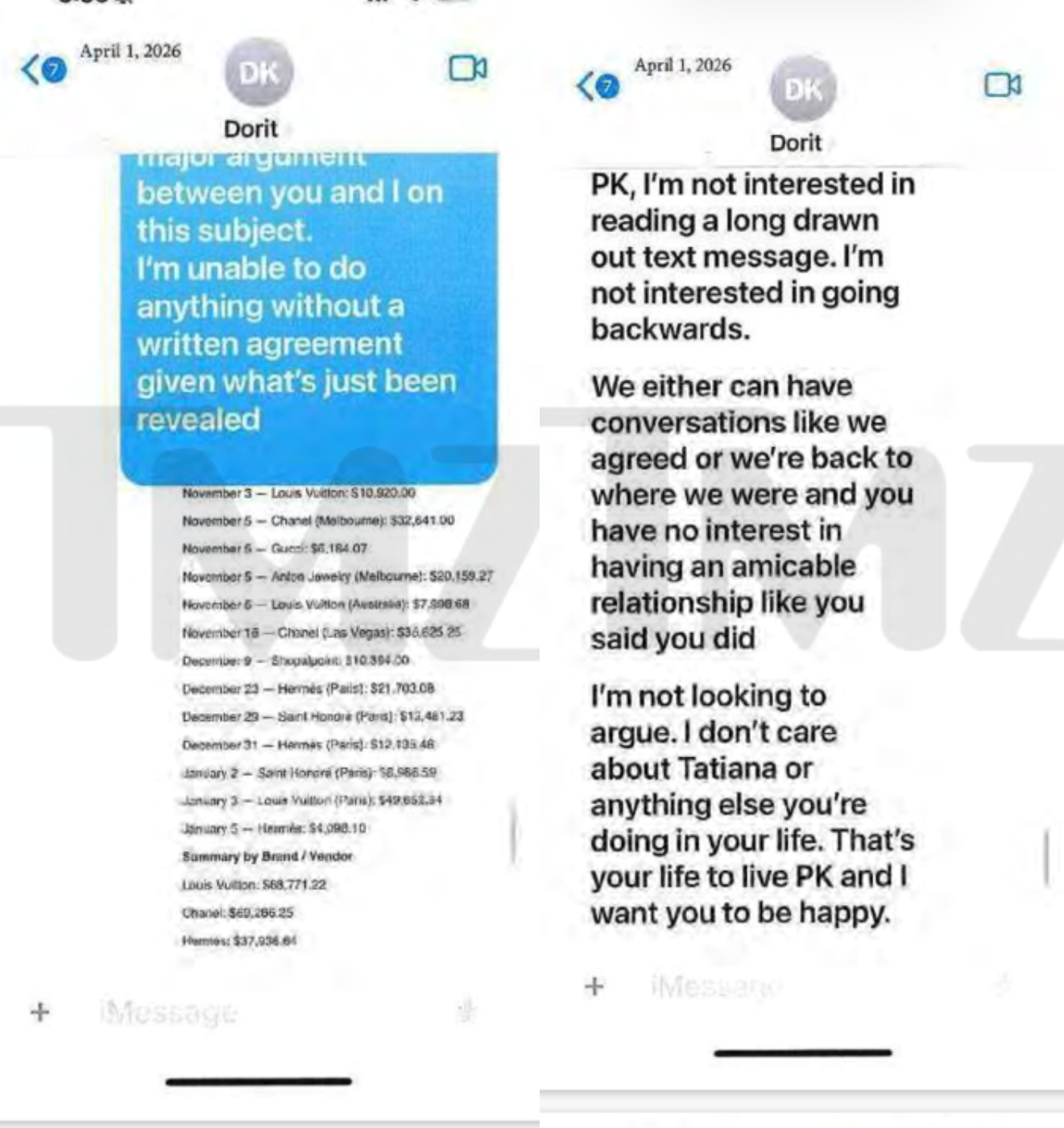 ‘RHOBH’ Dorit Kemsley’s Texts About PK's Girlfriend Leaked, See the ...